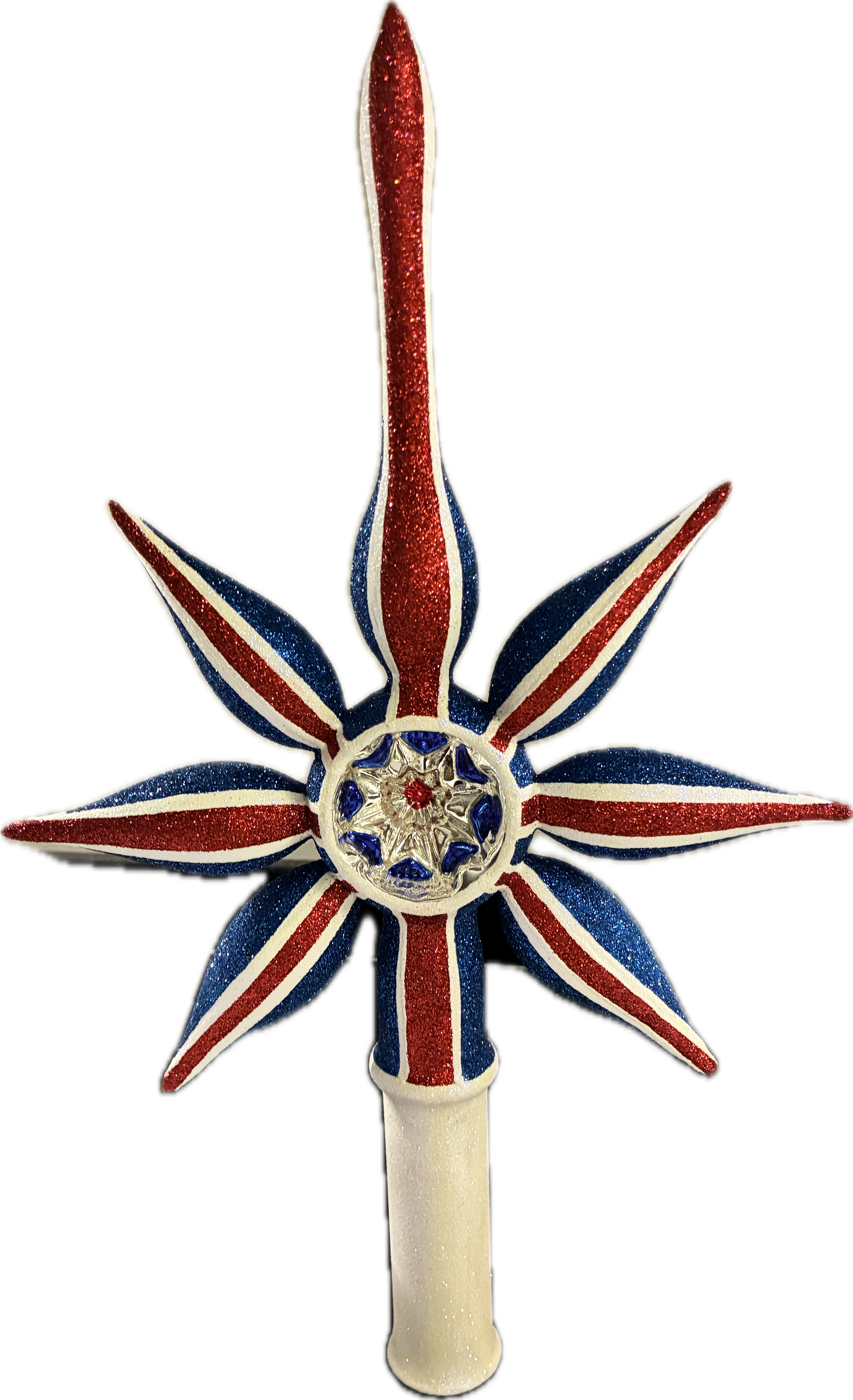 Union Jack Star Topper - BluBom – christmasjules
